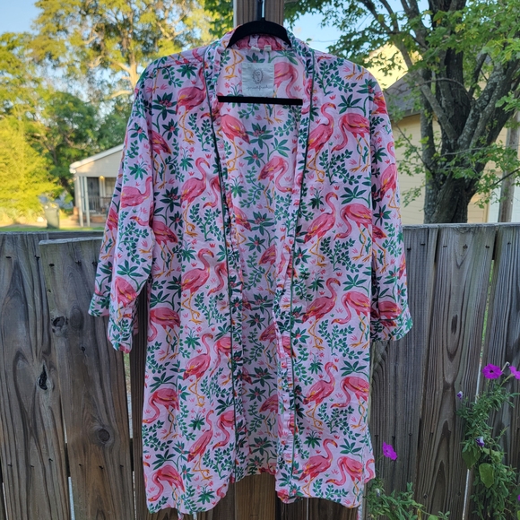 Printfresh | Intimates & Sleepwear | Printfresh Pink Flamingo And Green ...